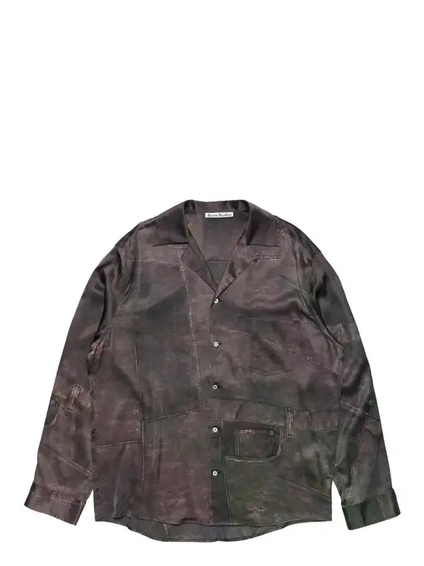 Acne Studios Printed Shirt - Brown