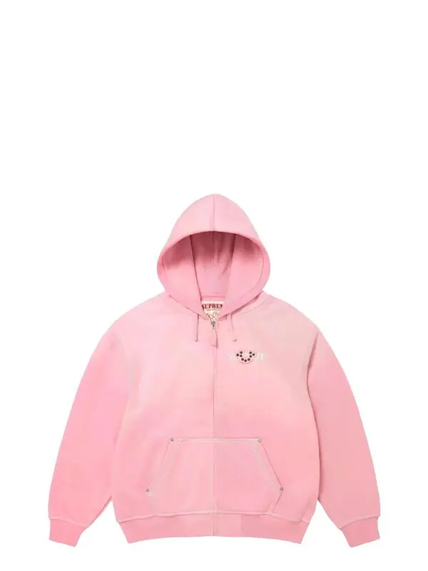 Supreme X True Religion® Zip-up Hoodie - Pink