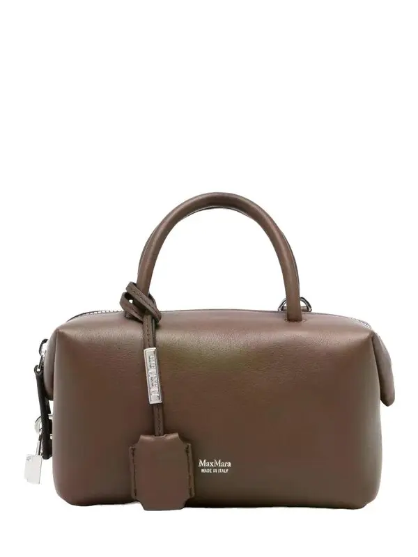 Max Mara Top Handle Satchel - Brown