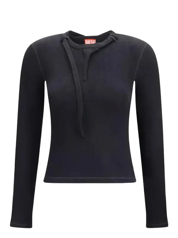 DIESEL® T-iaras Long-sleeved Top - Black