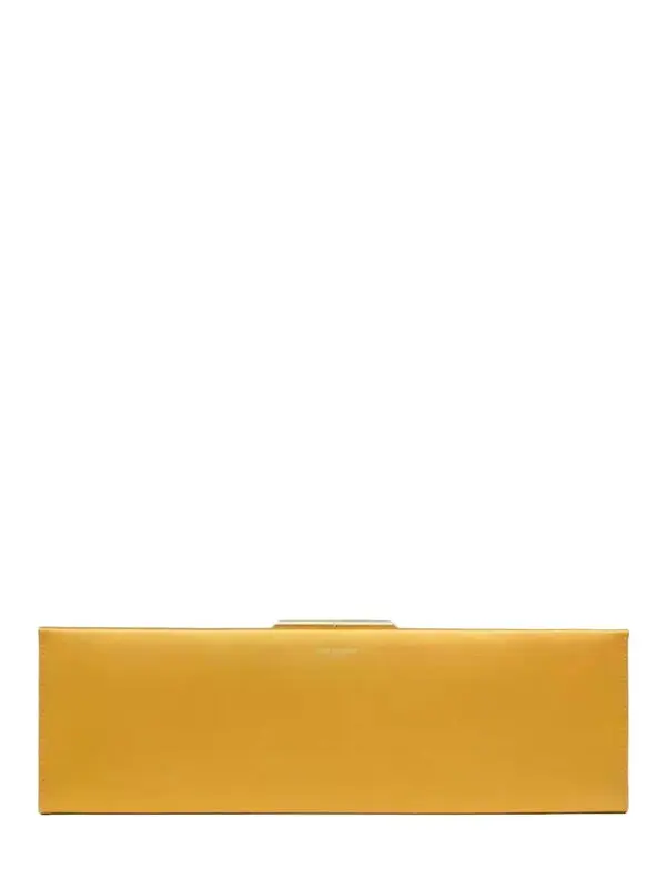 Saint Laurent Large Rectangular Clutch Bag - Yellow