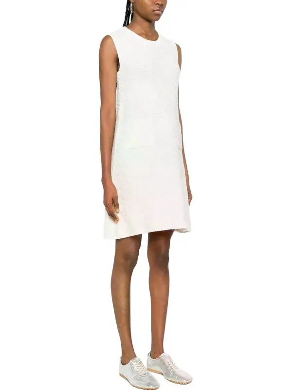 Fabiana Filippi Pocket Sleeveless Mini Dress - Neutrals