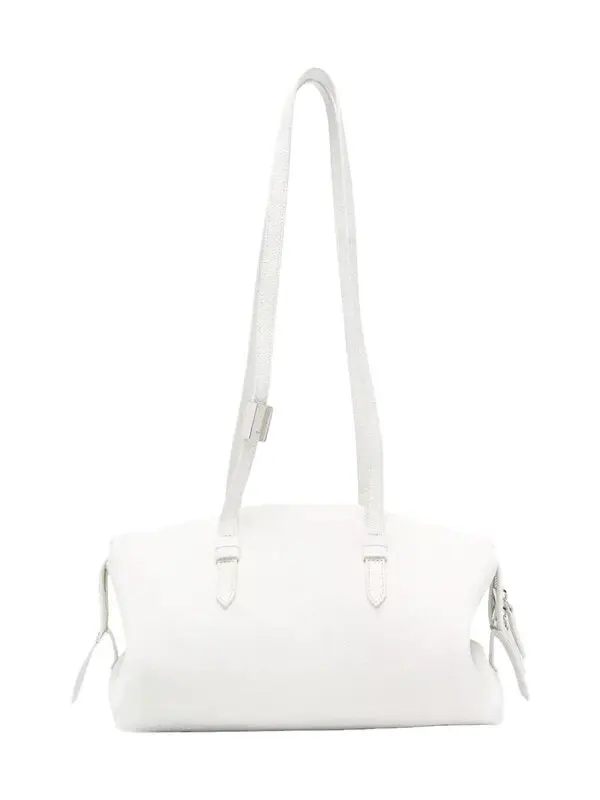 SYSTEM Leather Shoulder Bag - White