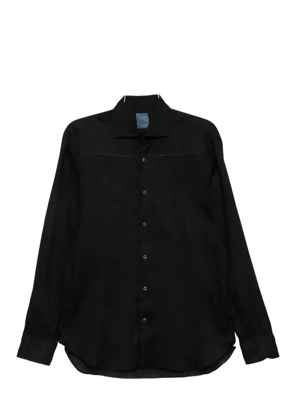 BARBA NAPOLI Long-sleeve Shirt - Black