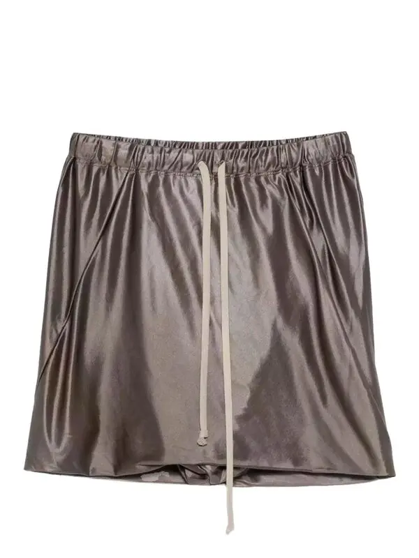 Rick Owens Drawstring-waistband Shorts - Grey