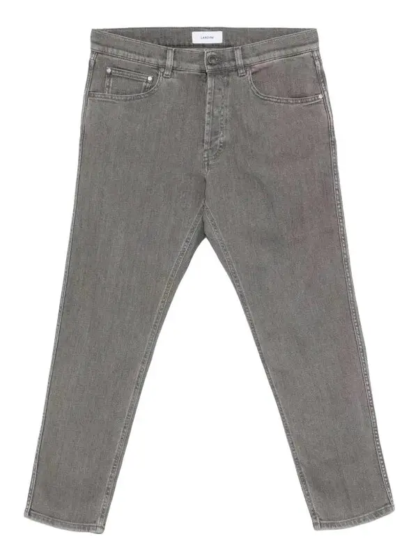 LARDINI Button-fastening Jeans - Grey