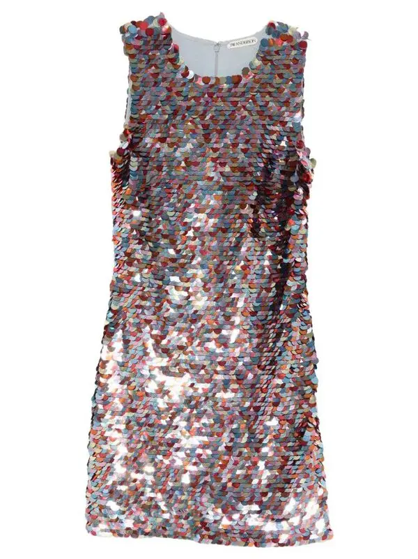JW Anderson Sequin Mini Dress - Blue