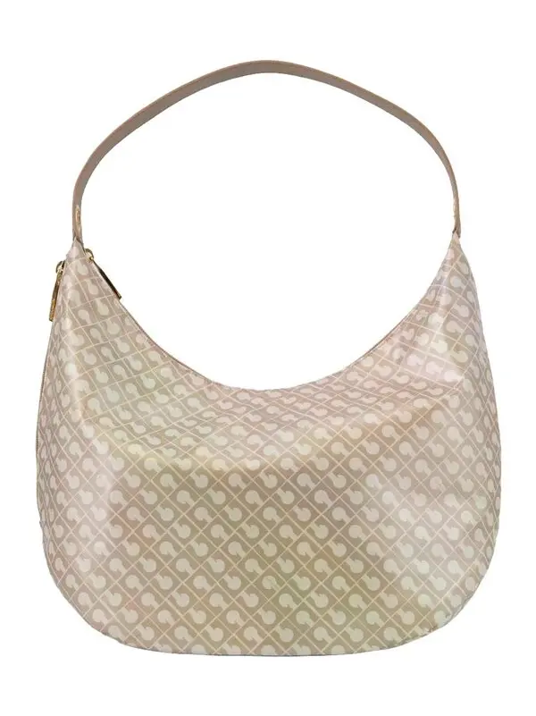 GHERARDINI Patterned Shoulder Bag - Neutrals