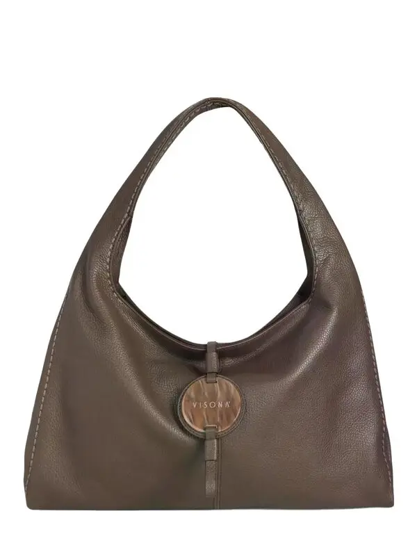 VISONA` Positano Shoulder Bag - Brown