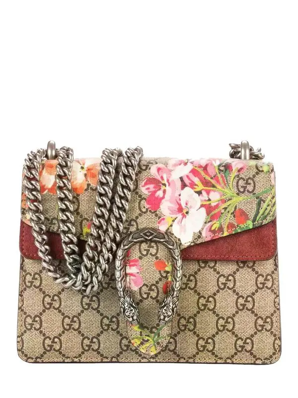Gucci Dionysus Floral-print Shoulder Bag - Neutrals