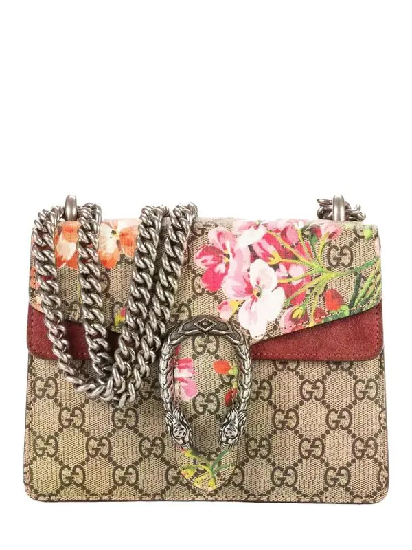 Gucci Dionysus Floral-print Shoulder Bag - Neutrals