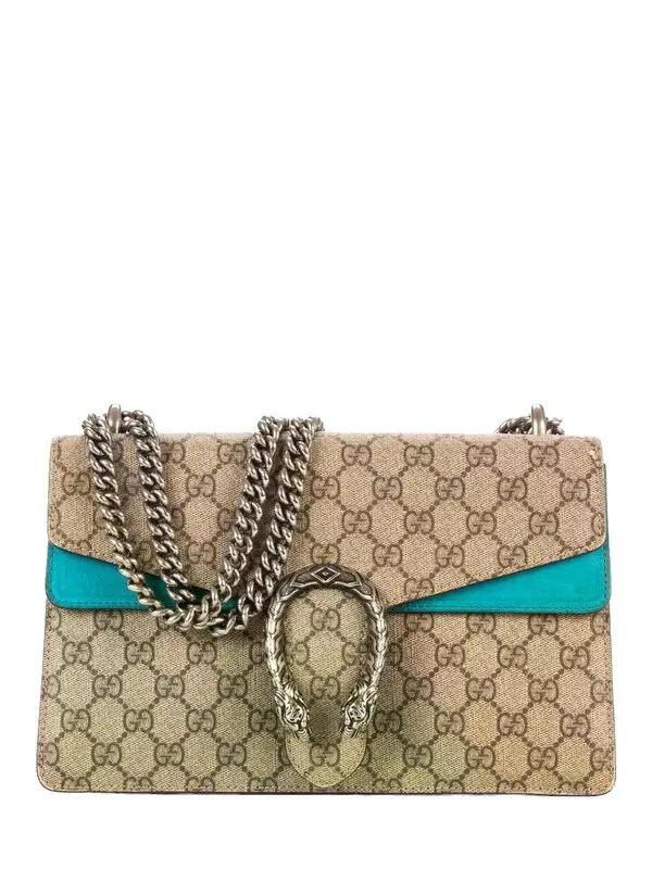 Gucci Dionysus Gg-pattern Chain Shoulder Bag - Neutrals