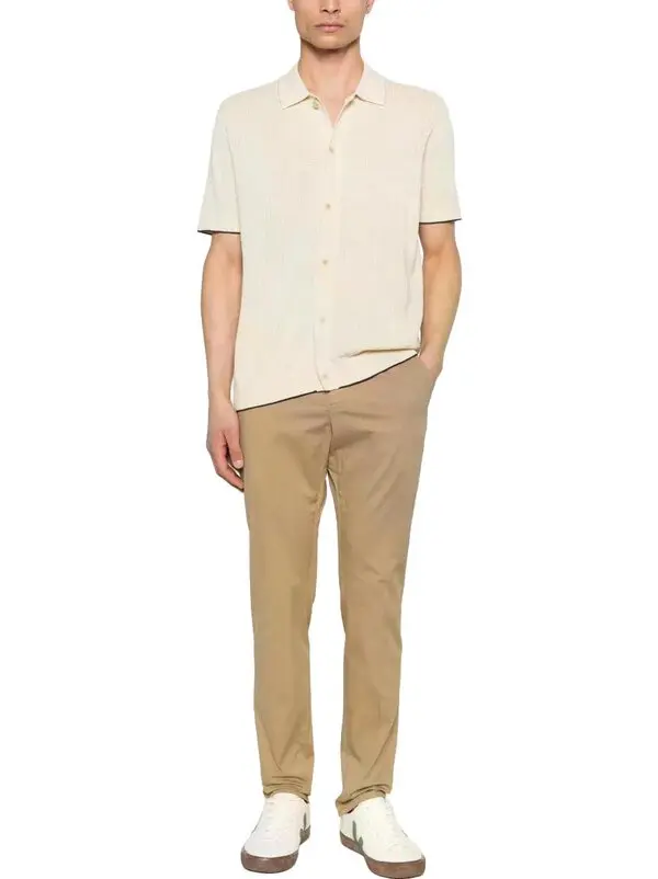 DONDUP Buttoned Trousers - Neutrals