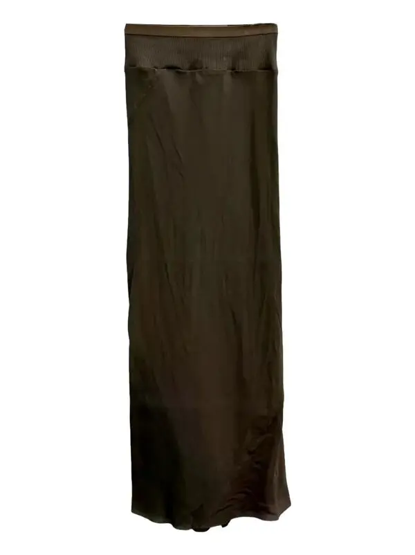 Rick Owens Maxi Skirt - Brown