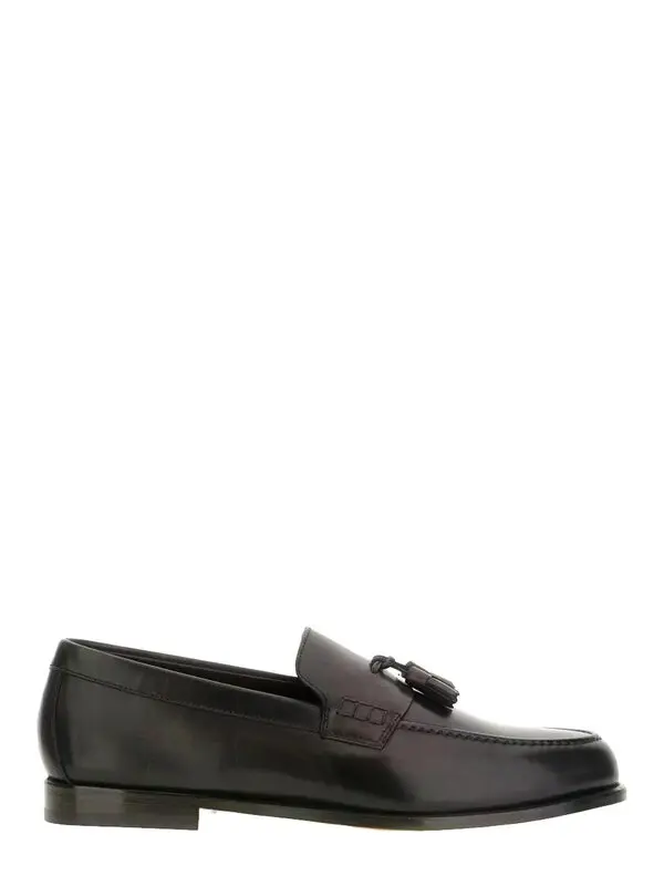 DOUCAL'S Tassel Loafers - Brown