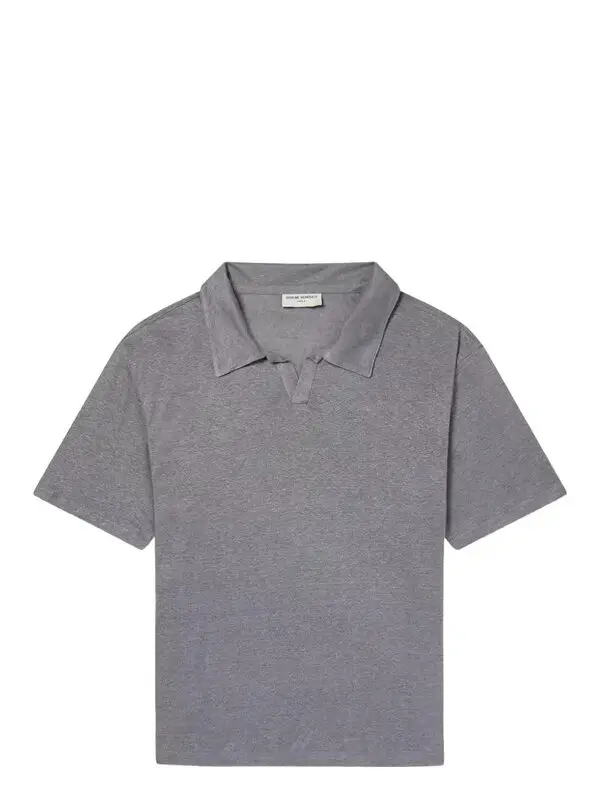 Officine Générale Simon Polo Shirt - Grey