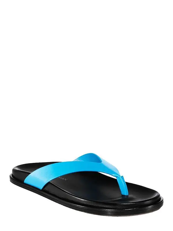 STUART WEITZMAN Mary Kate Thong Sandals - Cove Blue