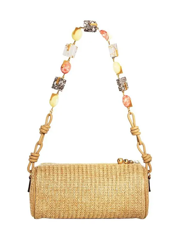 Cult Gaia Zozina Shoulder Bag - Natural