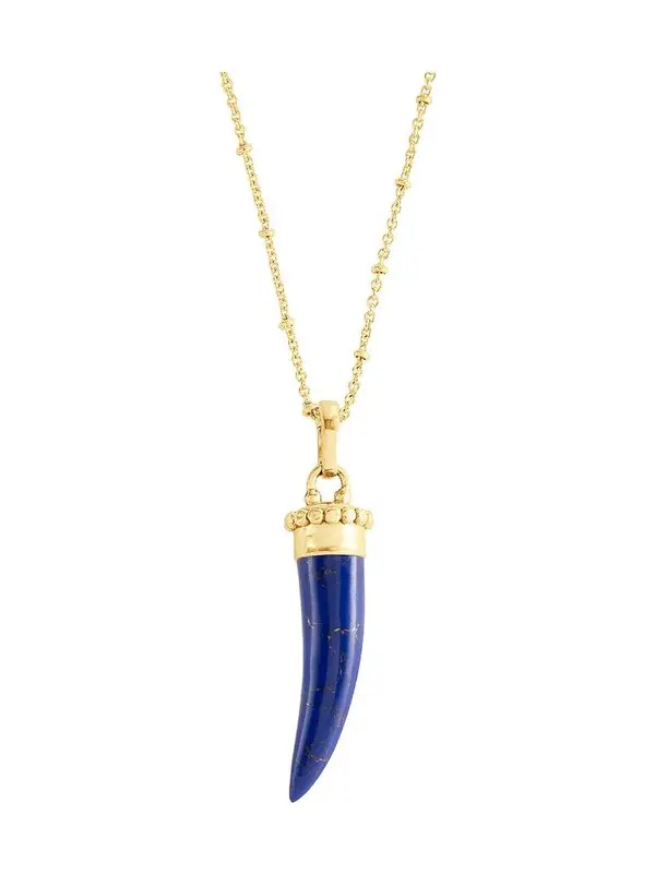 ANABEL ARAM Forza Stone Horn Charm - Lapis