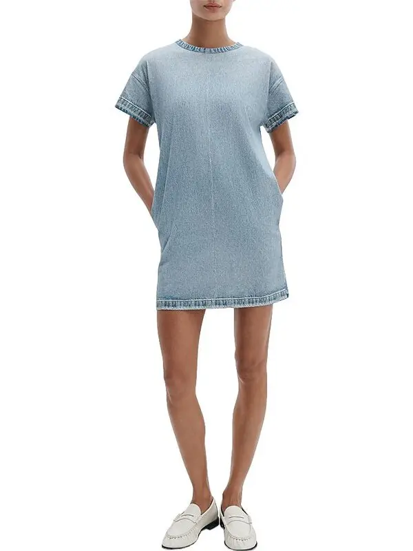 Rag & Bone Miramar Kelly Jersey T-shirt Dress - Seaside