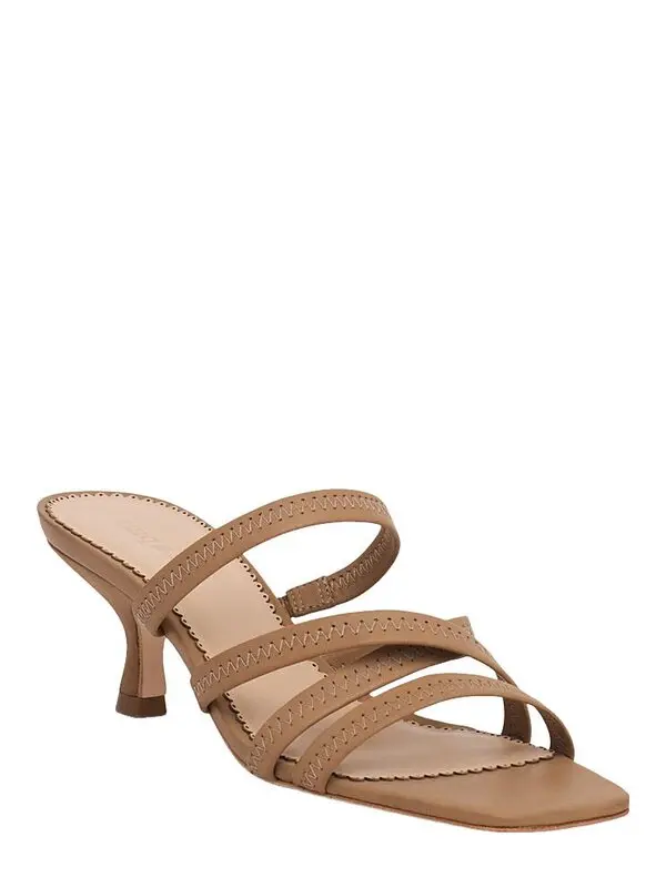 Cinq À Sept Dana Strappy Heeled Sandals - Brown Sugar