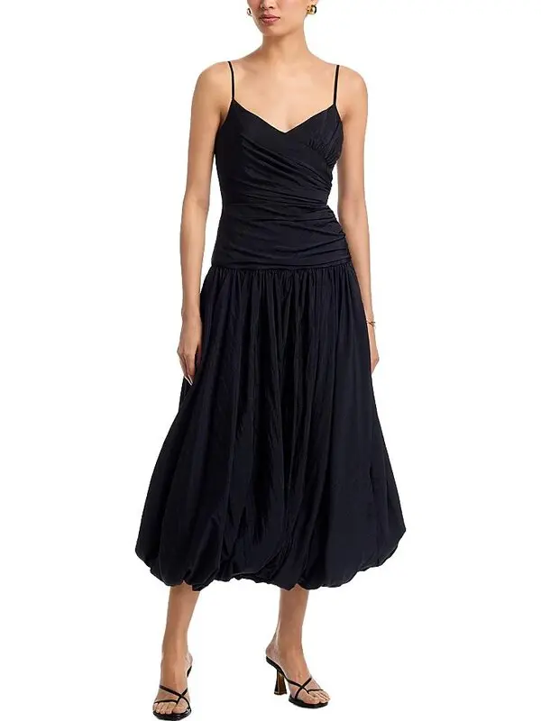 Cinq À Sept Fia Midi Dress - Black