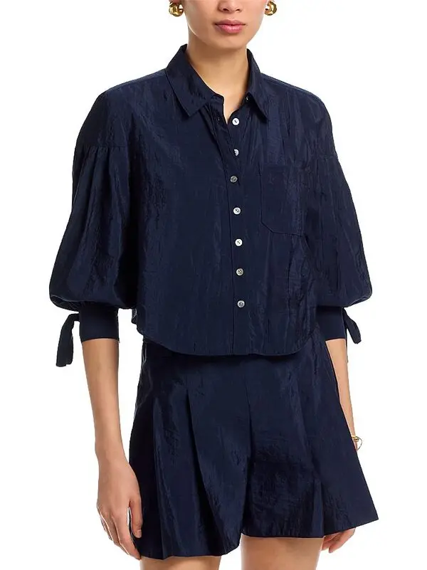 Cinq À Sept Finch Top - Navy