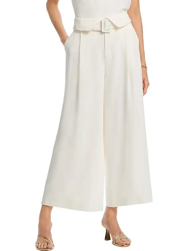 Cinq À Sept Lorena Belted Pants - Ivory