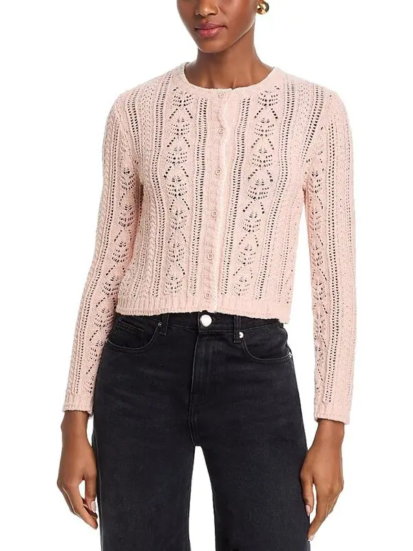 Velvet By Graham & Spencer Daisy Cardigan - Blush Pnk