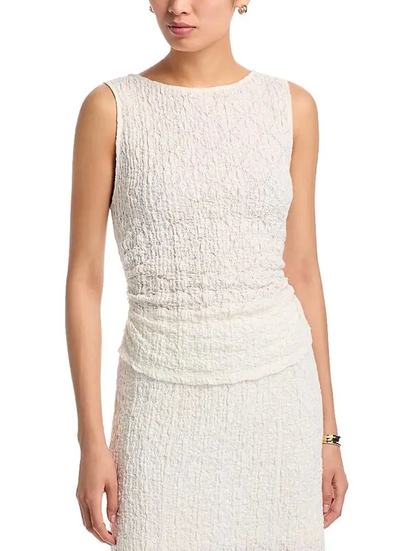 Veronica Beard Selah Tank Top - Dove