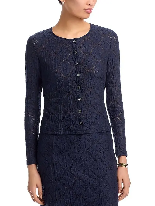 Veronica Beard Gillingham Cardigan - Navy