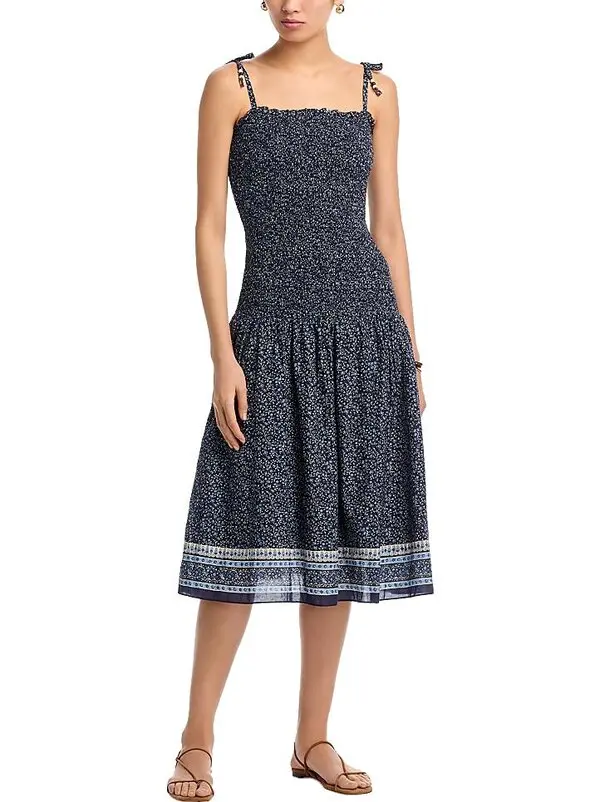 Veronica Beard Marietta Dress - Navy Multi