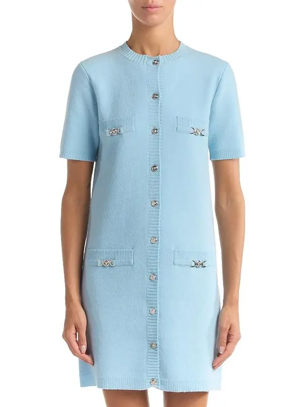 Versace Icons Dress - Pastel Blue