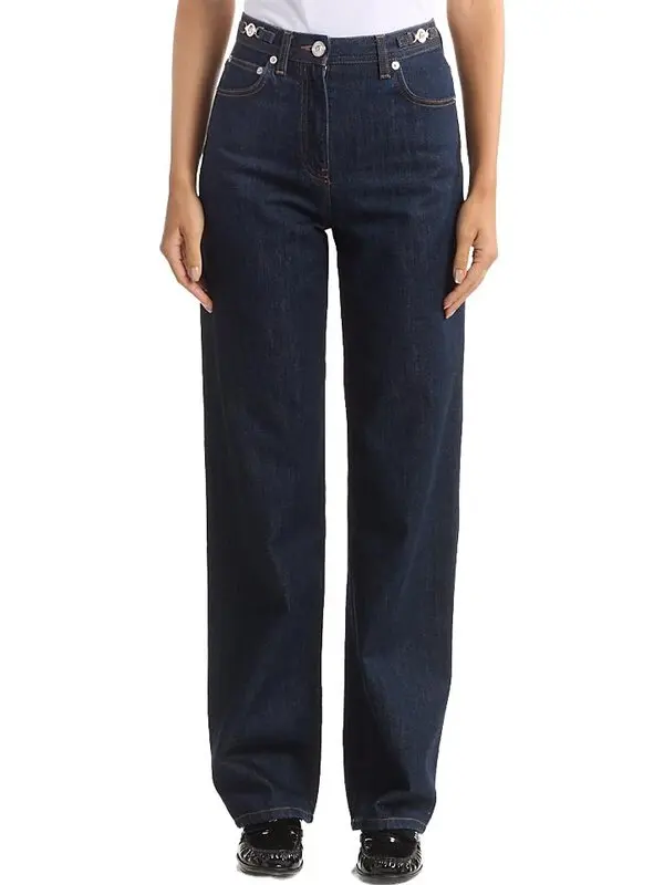 Versace Straight Leg Jeans - Dark Blue