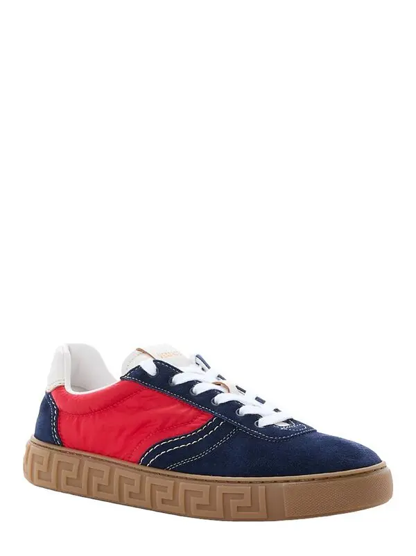 Versace Lace-up Low-top Sneakers - Marine