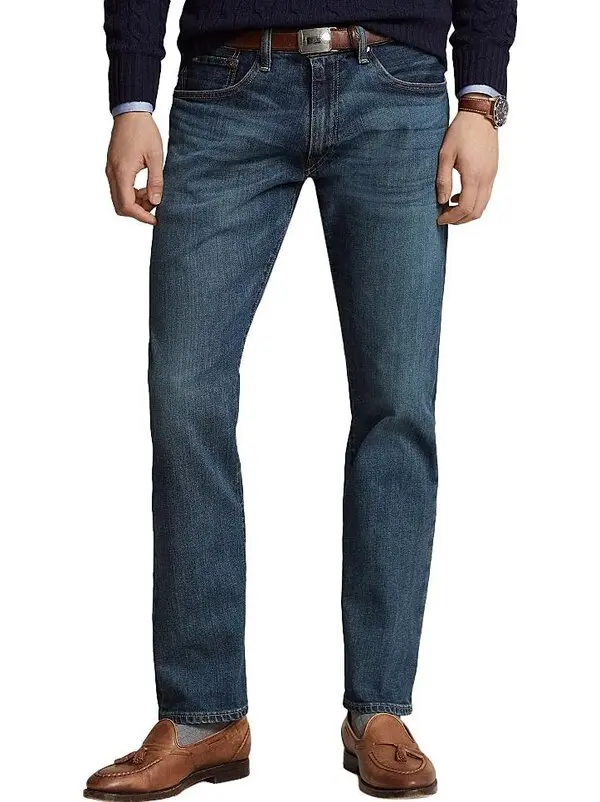 Polo Ralph Lauren Varick Slim Straight Stretch Jeans - Rkfrd Med