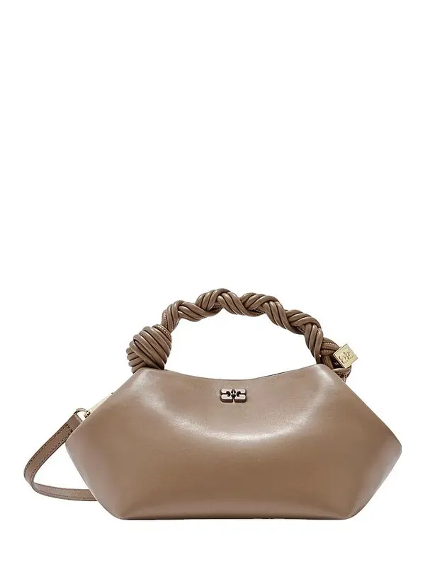 GANNI Bou Small Shoulder Bag - Coca Mocha