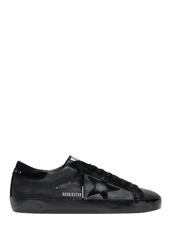 GOLDEN GOOSE Super Star Sneakers - Black