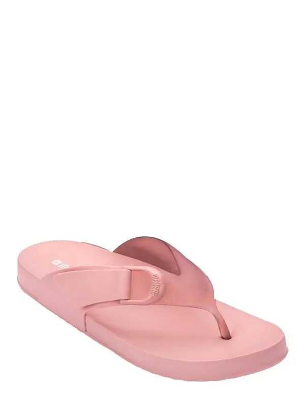 Melissa Cozy Thong Flip Flop Sandals - Pink/pink