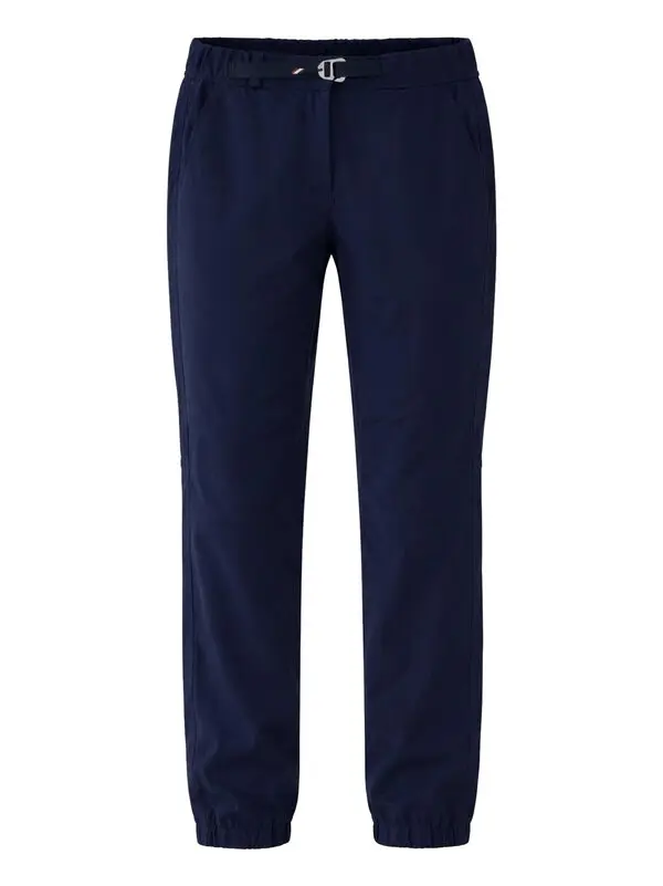 Moncler Belted Regular Fit Pants - Blue