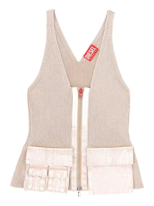 DIESEL Top "m-gaby - Beige