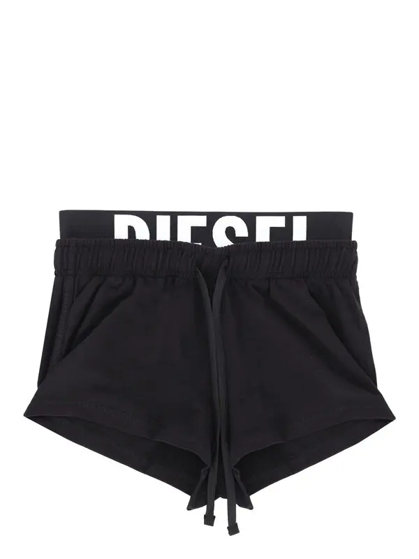 DIESEL® Miranda-d-pop Shorts - Black