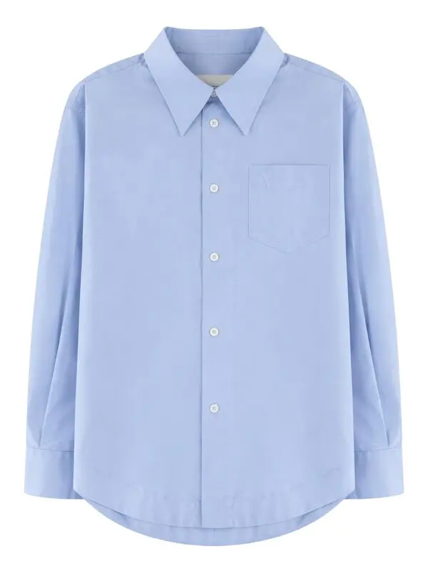 Ami Cotton Shirt - Azure