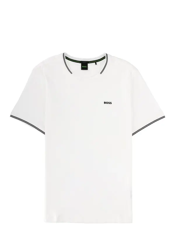 BOSS T-shirt With Logo - White