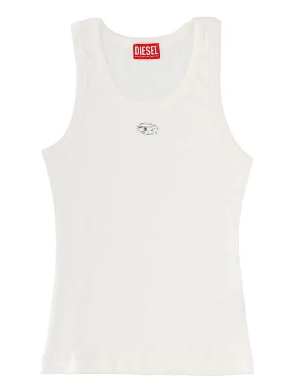 DIESEL T-anki-od Top - White