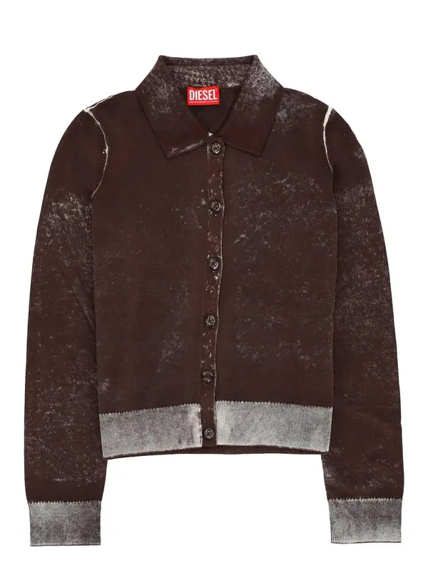 DIESEL® M-loren Cardigan - Brown