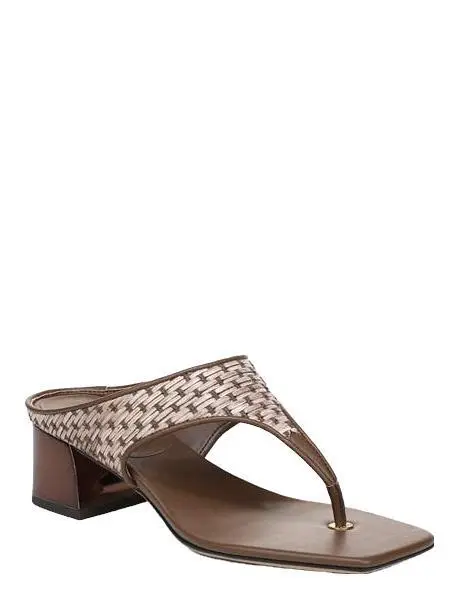 Franco Sarto Kayla Block Heel Sandal - Brown