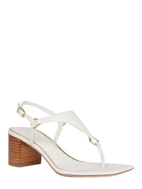 Paige Elara Ankle Strap Sandal - Cream