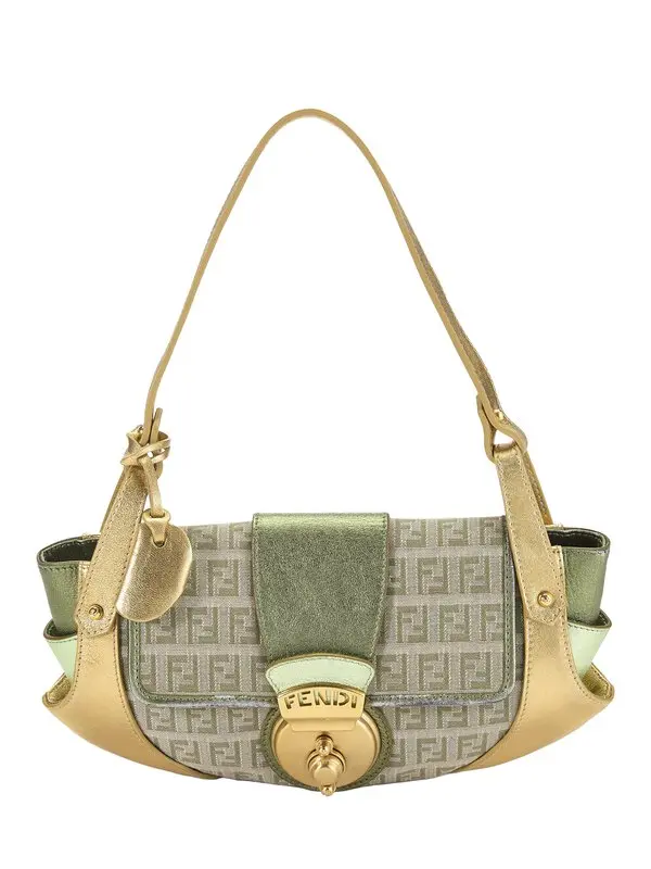 Fendi Zucchino Compilation Shoulder Bag - Multi