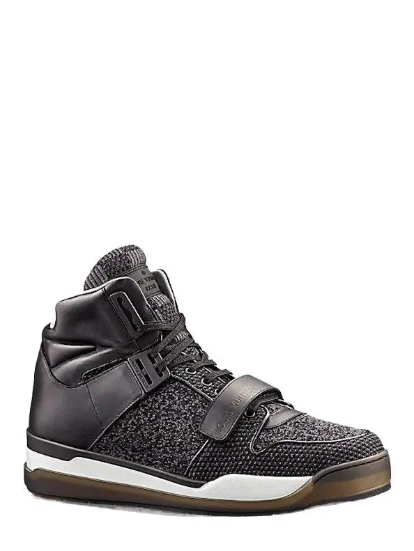 LOUIS VUITTON Trailblazer High-top Sneaker - Black